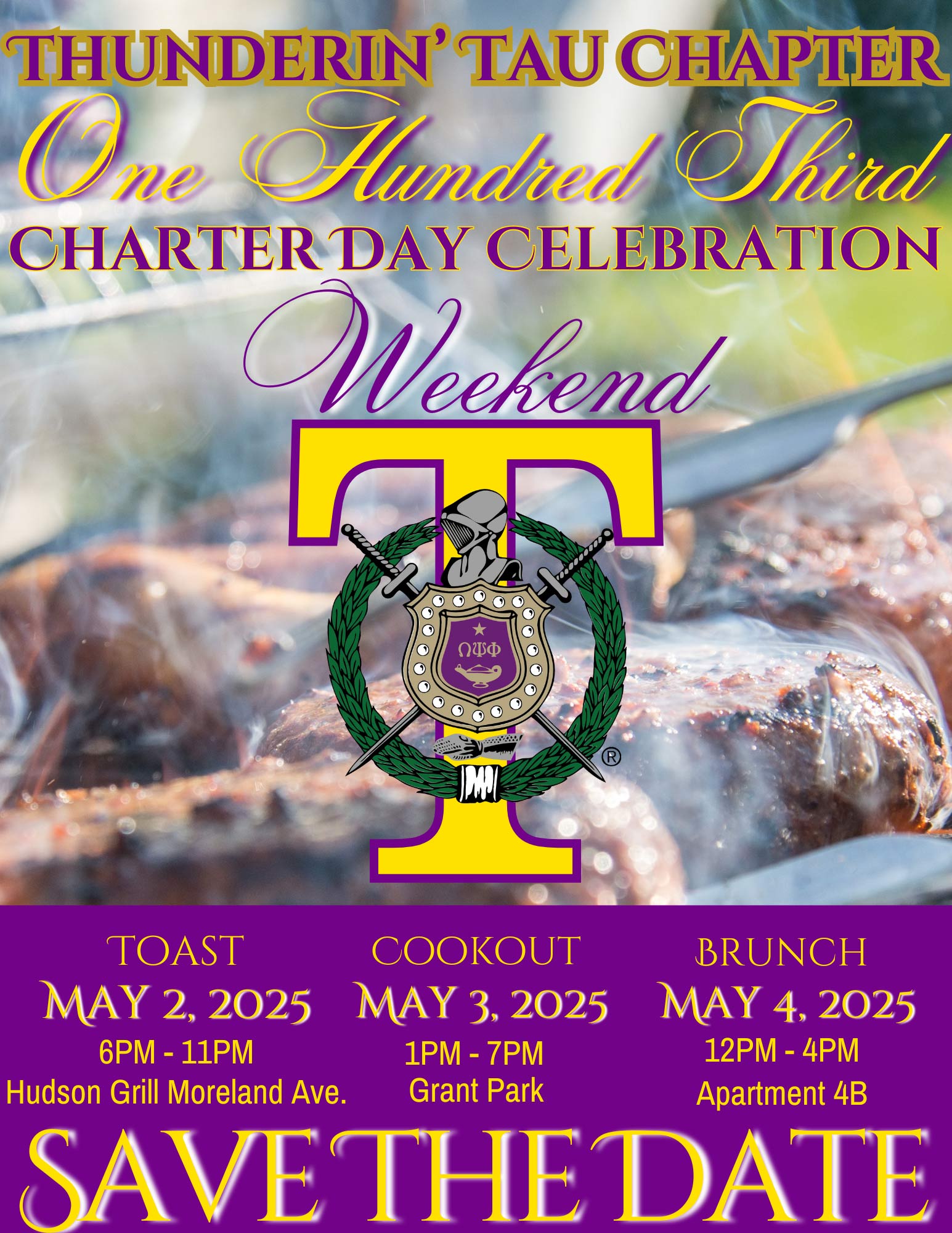 Omega Psi Phi Fraternity, INC - Thunderin TAU Chapter